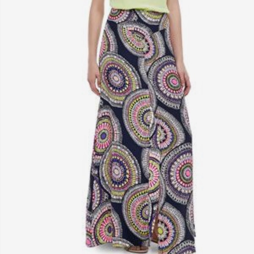 Alice & Trixie Pinwheel Maxi Skirt - Gem